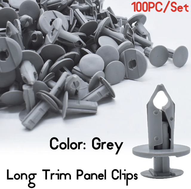 Grey long panel clips | Jc-Campers