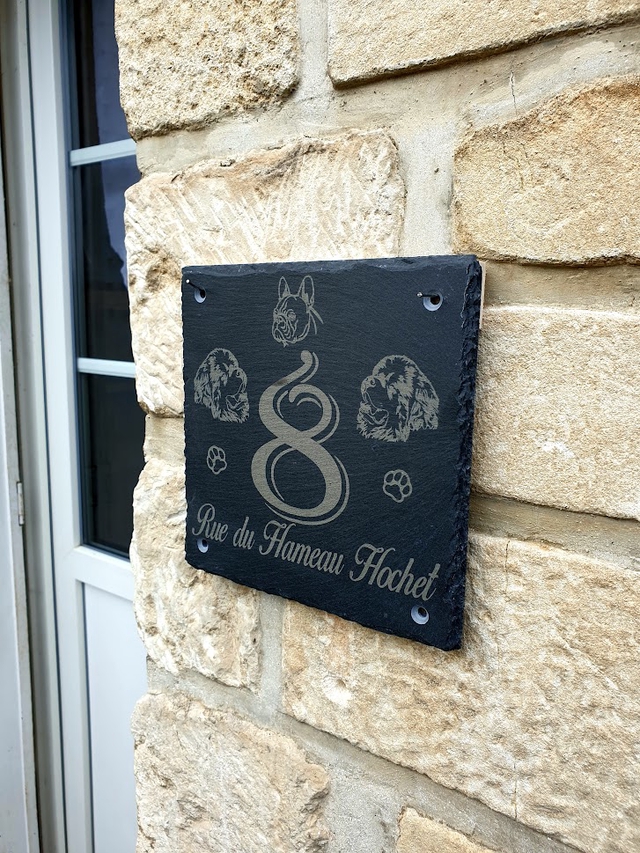 Plaque De Rue Personnalisable