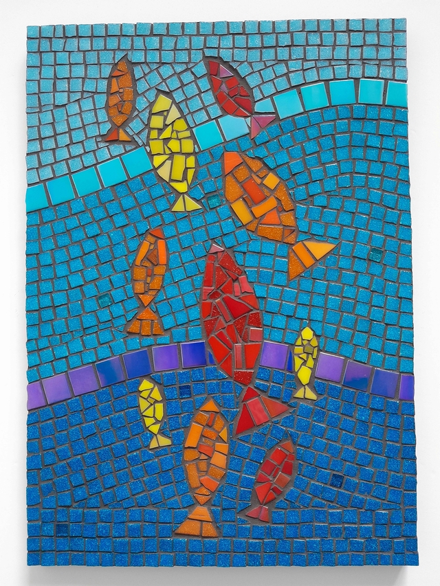 Fish Flow Mosaic Artwork
