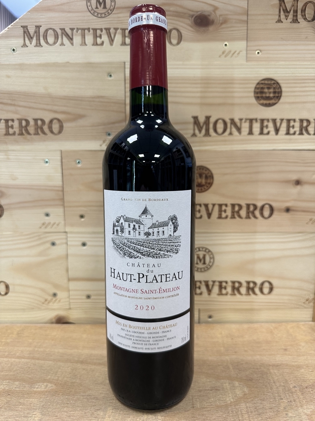 Chateau du Haut-Plateau, Montagne Saint-Emilion 2020