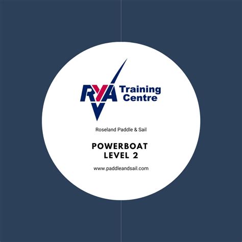 RYA Powerboat Level 2 Certificate