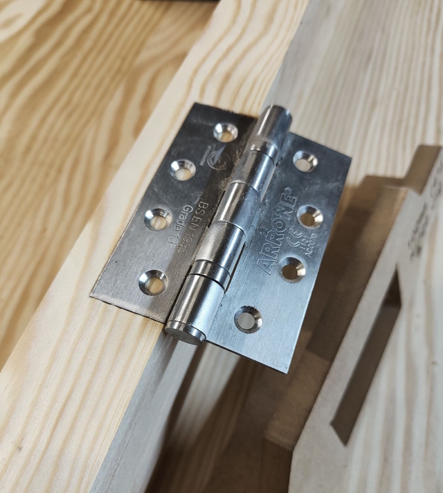 Door Hinge Router Jig (102mm 4 inch) & Door Frame Jig - Twin Pack