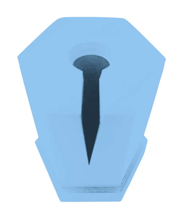 Light blue VINYL WEEDING POT bin | Walkercraftyarts