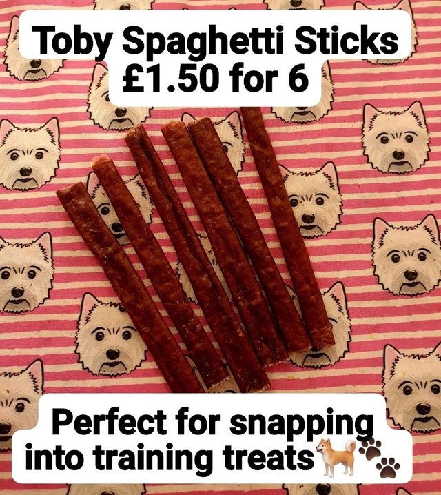 6 x Toby's Spaghetti Sticks