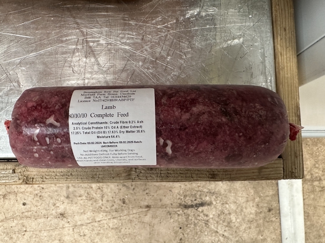 Birmingham Raw - Lamb Complete Feed