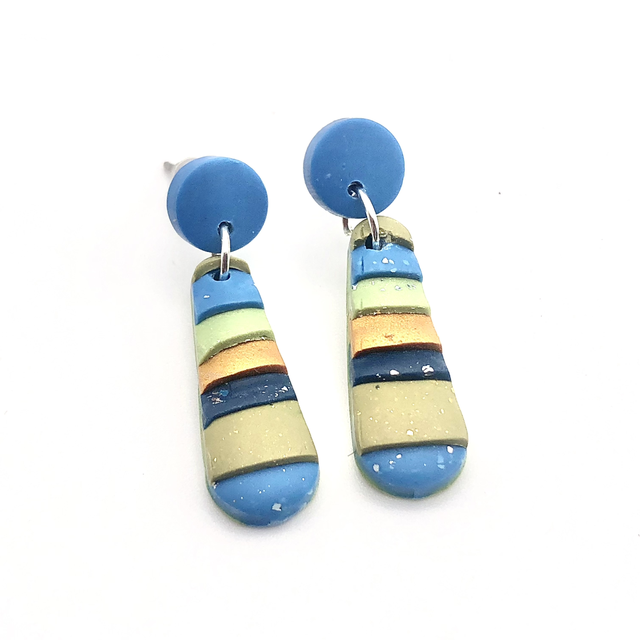 Blue layered drops | Rocket & Goose