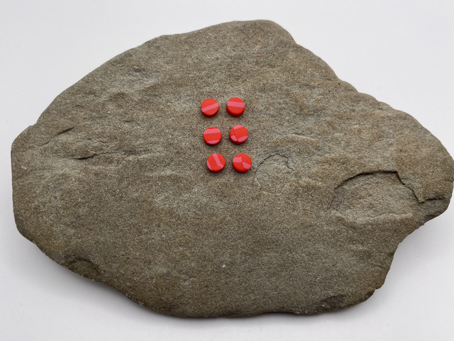 Mini assorted pink and red studs | Rocket & Goose