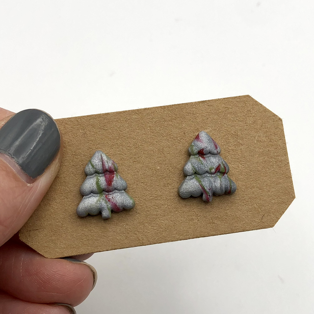 Silver Christmas trees | Rocket & Goose