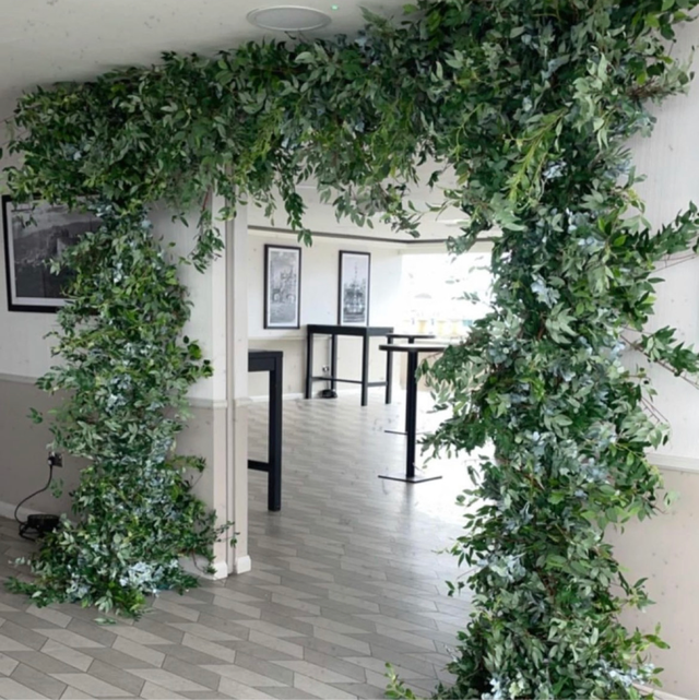 Wall Hire - Foliage Square Arch | KDM Event Styling & Floral Design