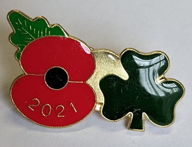Heritage Irish Poppy Pins (enamel) | RBL-ROI (Poppy Ireland)