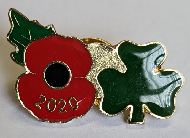 Heritage Irish Poppy Pins (enamel) | RBL-ROI (Poppy Ireland)