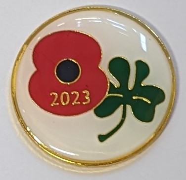 Heritage Irish Poppy Pins (enamel) | RBL-ROI (Poppy Ireland)