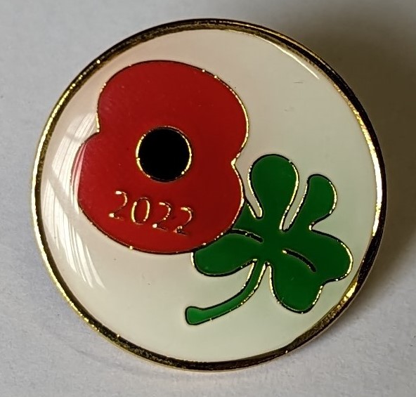 Heritage Irish Poppy Pins (enamel) | RBL-ROI (Poppy Ireland)