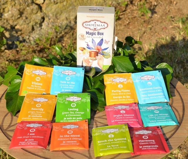 Shoti Maa - Magic Box - 12 fragrance de thé bio
