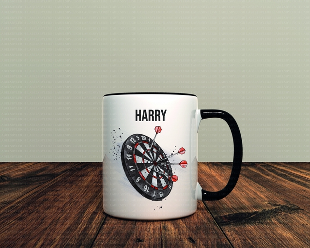 Personalised Darts Mug