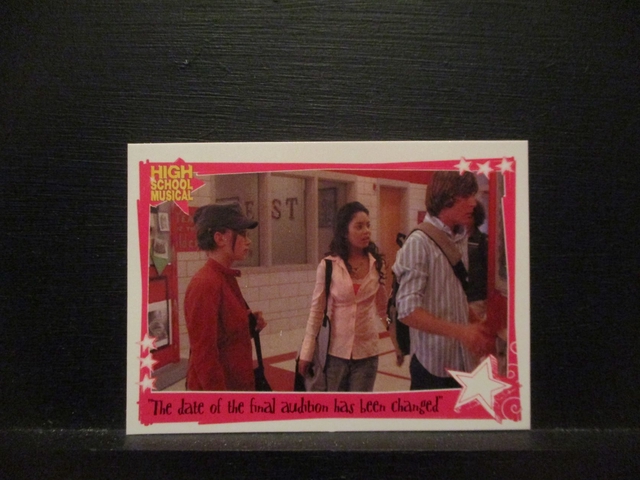 High School Musical 2 Original Trading Card #23