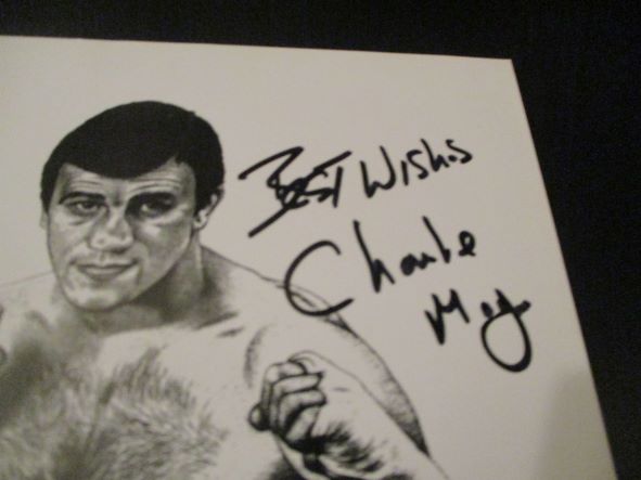 Charlie Magri Authentic Autographed Poster