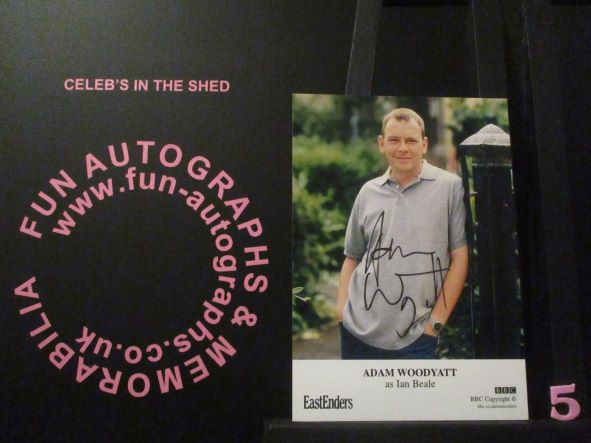 Adam Woodyatt (Ian Beale) Authentic Autographed EastEnders 6x4 Cast ...