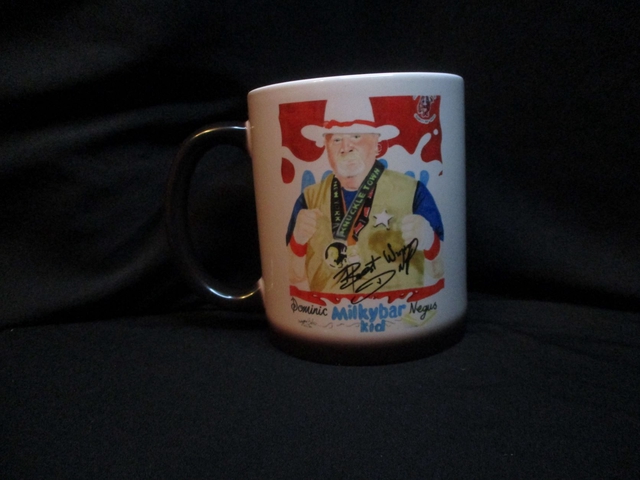 Dominic 'Milky Bar Kid' Negus Colour Changing Mug (Boxer & Bare Knuckle ...