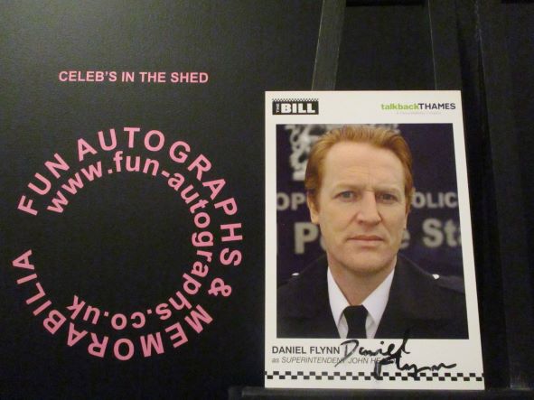 Daniel Flynn (Supertendent John Heat) Authentic Autographed The Bill ...