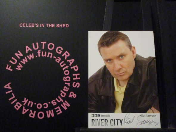 Paul Samson (Raymond Henderson) Authentic Autographed River City 6x4 ...