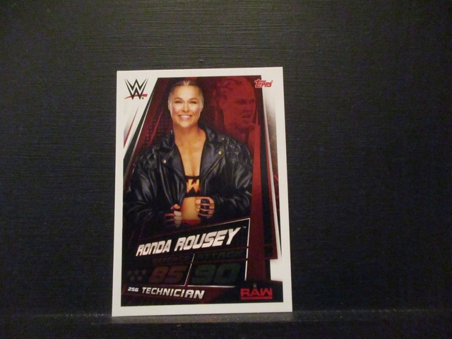 Ronda Roussey - Stars Of The Show Slam Attax Universe Original Trading ...