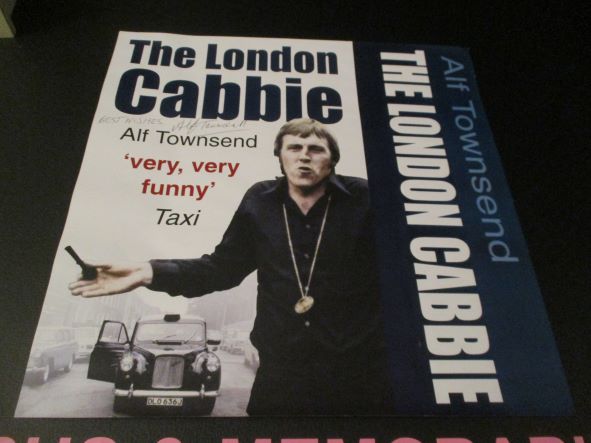 Alf Townsend 'The London Cabbie' Authentic Autographed Poster (2)