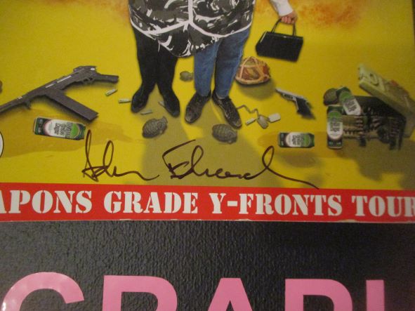 Adrian Edmondson - 'Bottom Live 2003' Authentic Autographed Dvd Cover