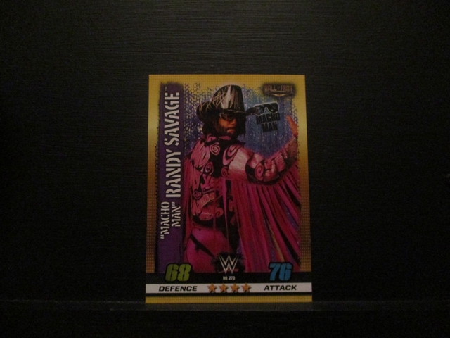 "Macho Man" Randy Savage - Hall Of Fame Slam Attax 10th Edition ...