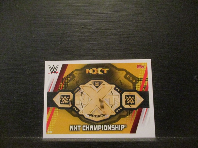 NXT Championship - Championship Slam Attax Universe Original Trading ...