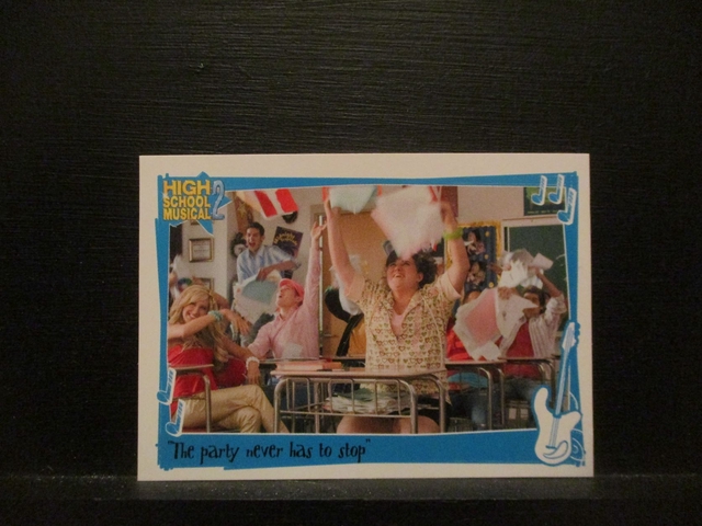 High School Musical 2 Original Trading Card #37