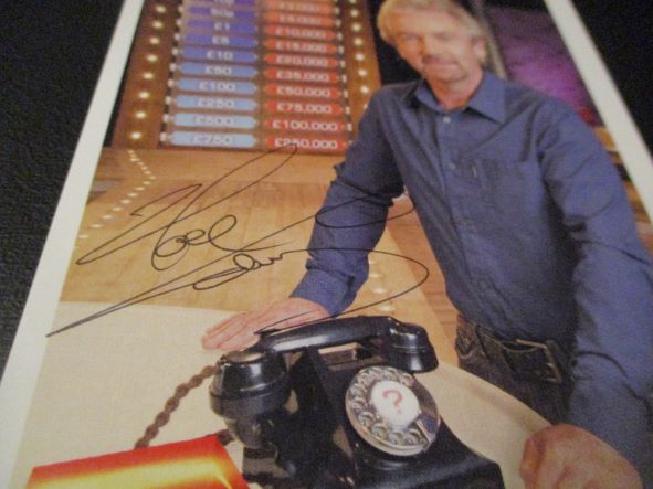 Noel Edmonds Authentic Autographed Deal Or No Deal 6x4 Photograph