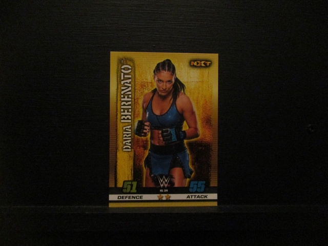 Daria Berenato - NXT Slam Attax 10th Edition Original Trading Card #194