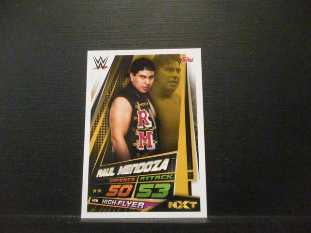 Raul Mendoza - NXT Slam Attax Universe Original Trading Card #128