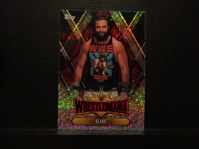 Elias - Champions Wrestlemania Original Trading Card #WM-6