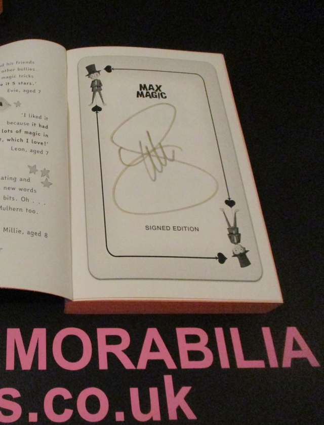 Stephen Mulhern 'Max Magic The Greatest Show On Earth' Authentic ...