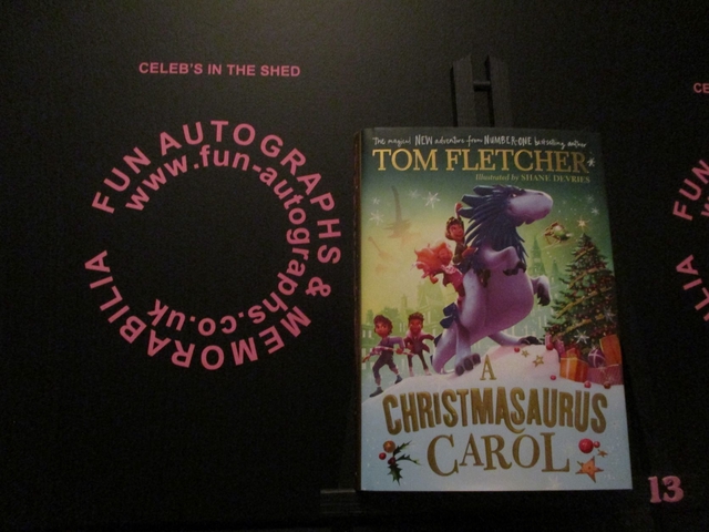 Tom Fletcher 'A Christmasaurus Carol' Authentic Autographed Hardback ...