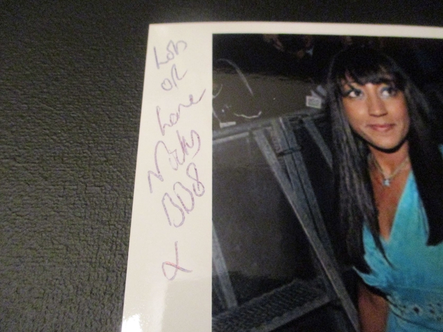 Nicky Maxwell Authentic Autographed 6x4.5 Photograph (7)