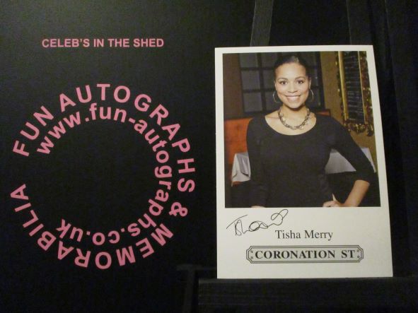 Tisha Merry (Steph Britton) Original Coronation Street Pre-Print Cast Card
