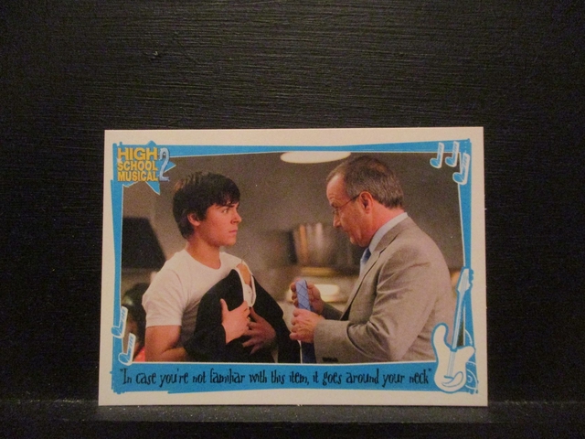 High School Musical 2 Original Trading Card #76