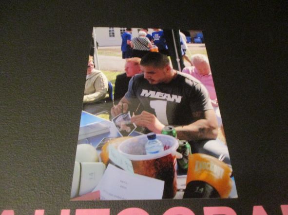 James 'The Hammer' McSweeney Authentic Autographed 6x4.5 Photograph (G14)