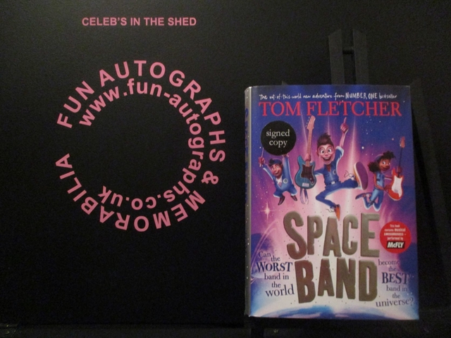 Tom Fletcher 'Space Band' Authentic Autographed Hardback Book