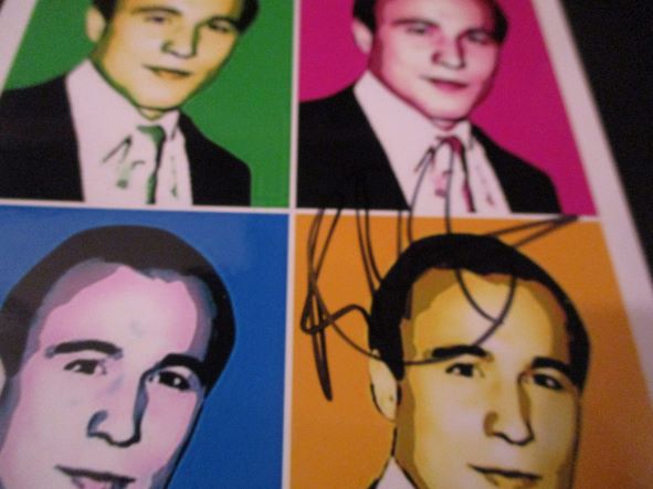 Roland Manookian Authentic Autographed 6x4.5 Pop Art Limited Edition (5)