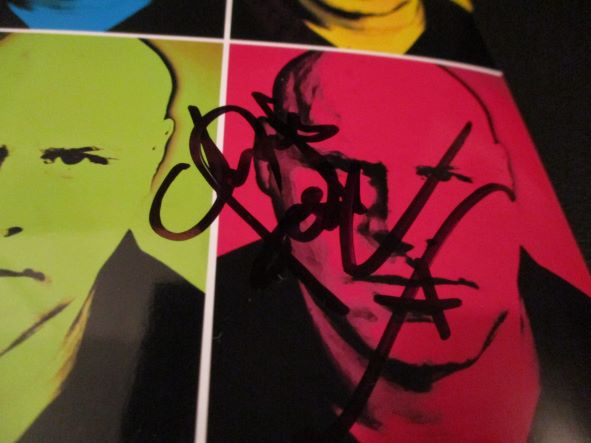 Chris Fosh Authentic Autographed 6x4 Pop Art Limited Edition (2)