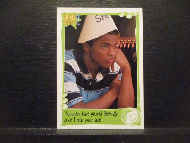 High School Musical 2 Original Trading Card #30