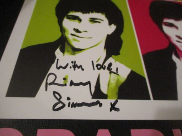 Ricky Simmonds Authentic Autographed 10x8 Pop Art Limited Edition (4)