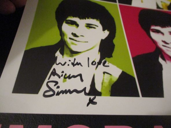 Ricky Simmonds Authentic Autographed 10x8 Pop Art Limited Edition (2)