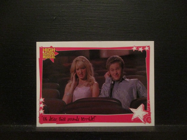 High School Musical 2 Original Trading Card #11