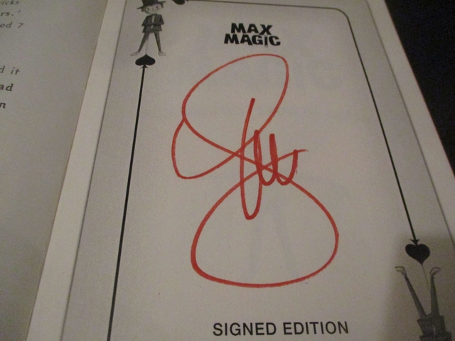 Stephen Mulhern 'Max Magic The Greatest Show On Earth' Authentic ...