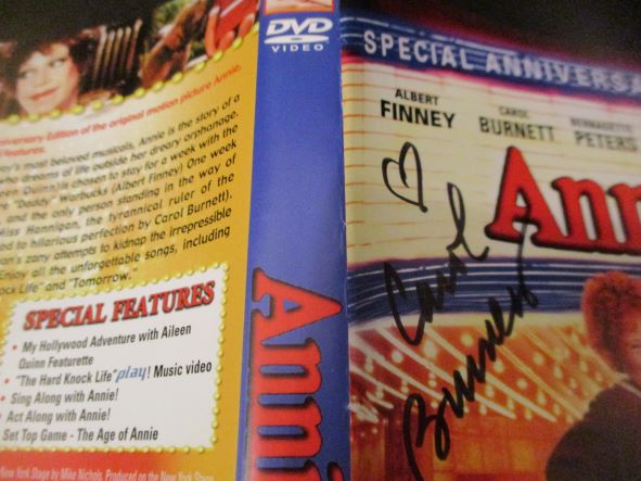 Carol Burnett - 'Annie Special Anniversary Edition' Authentic ...